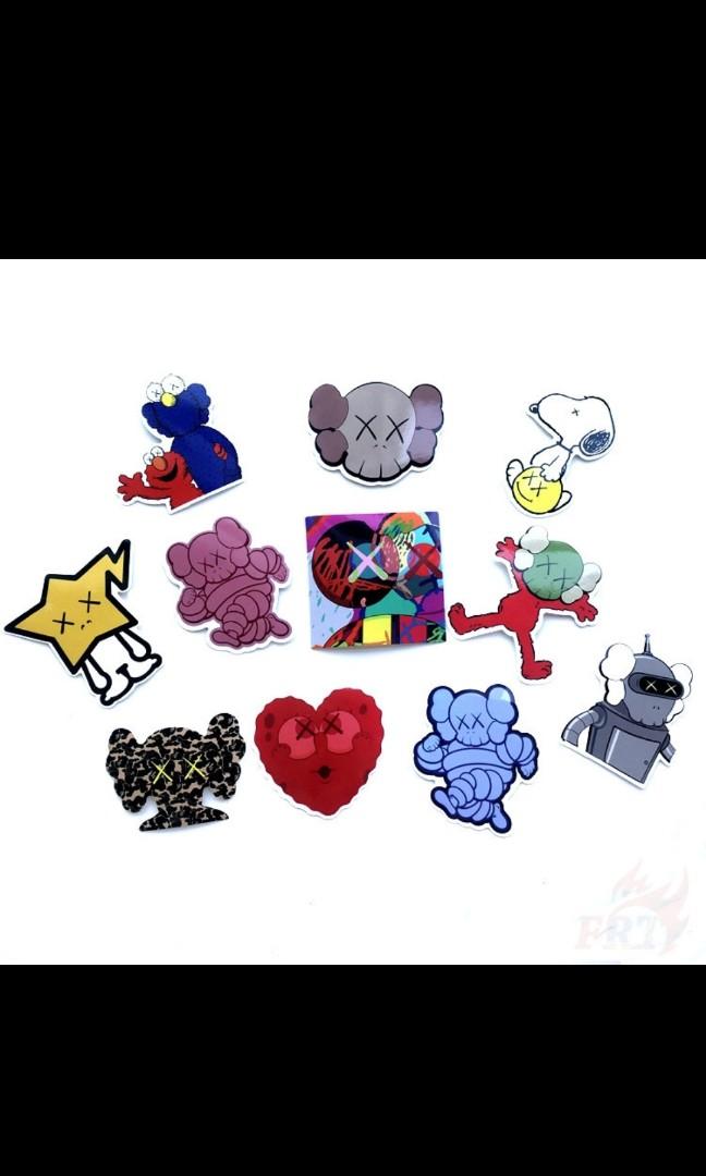Kaws sticker, Hobbies & Toys, Collectibles & Memorabilia, Fan ...