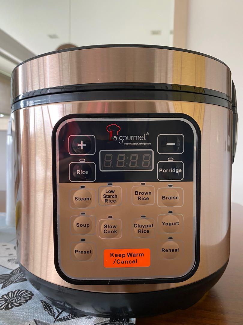 La Gourmet Healthy Rice Cooker 4L, TV & Home Appliances, Kitchen ...