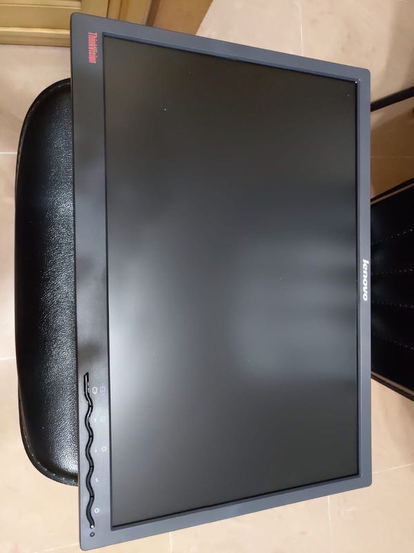Lenove L194wA 19吋 1440x900 顯示器, 電腦＆科技, 電腦周邊及配件, 電子屏幕 - Carousell