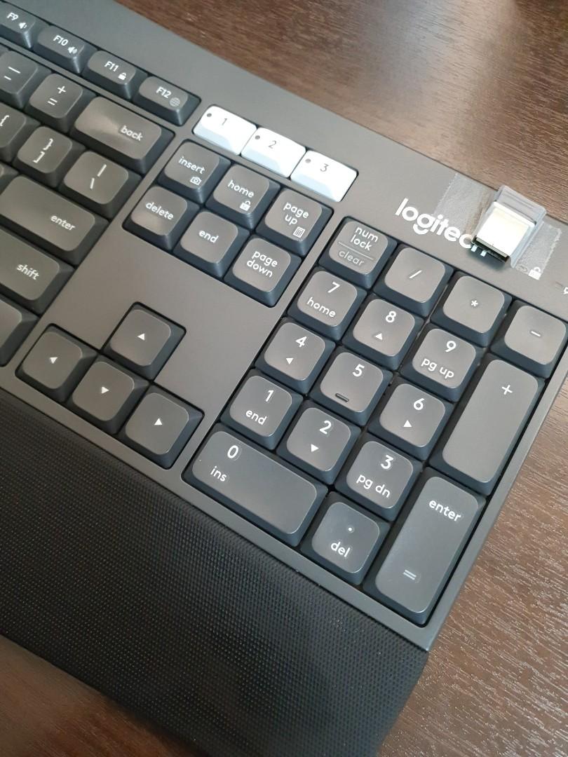 Logitech K850 Wireless Keyboard, Electronics, Computer Parts ...