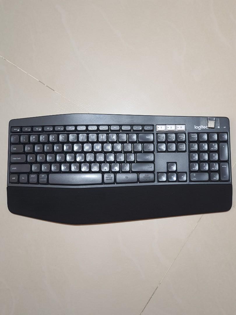 Logitech K850 Wireless Keyboard, Electronics, Computer Parts ...