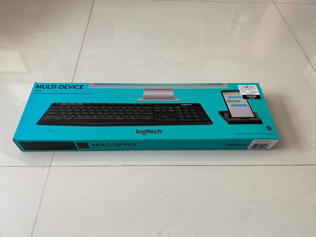 LOGITECH Keyboard with Numeric Keypad, Computers & Tech, Parts ...