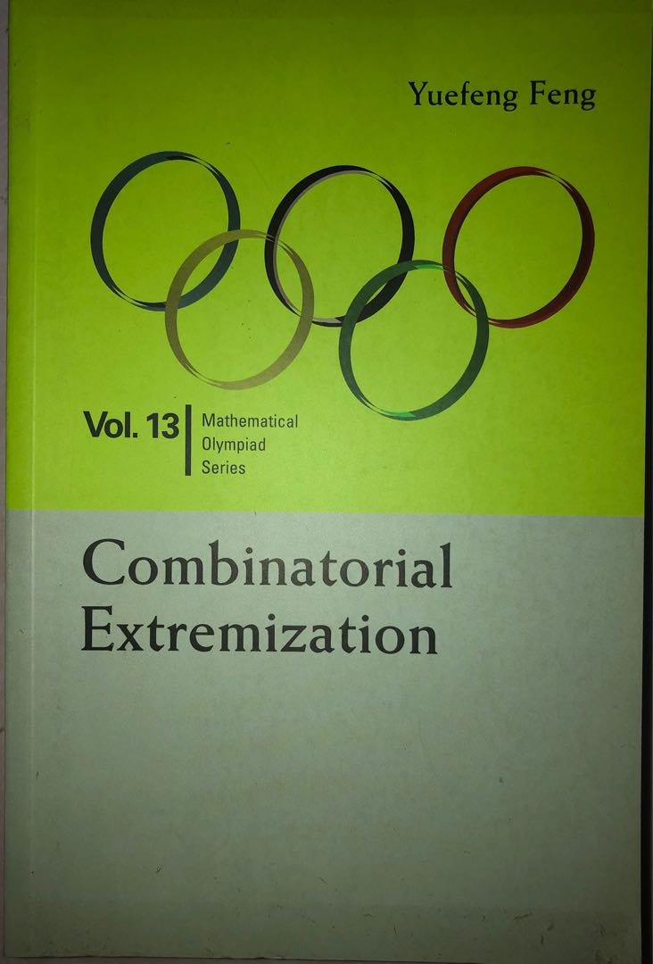 Mathematical Olympiad Series Vol. 13 Combinatorics, Hobbies & Toys ...