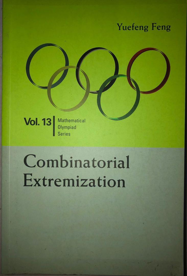 Mathematical Olympiad Series Vol. 13 Combinatorics, Hobbies & Toys ...