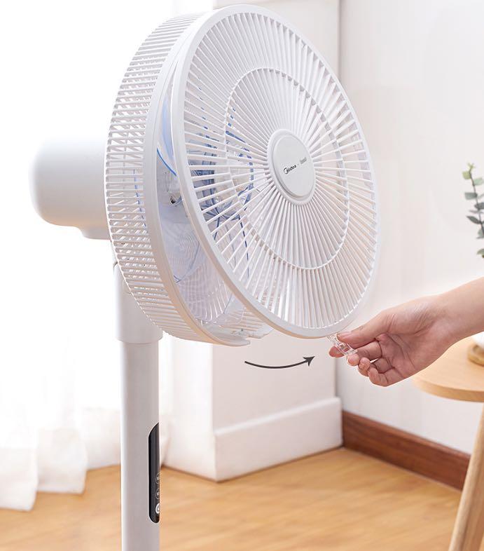 Midea Smart Floor Fan, Furniture & Home Living, Lighting & Fans, Fans ...