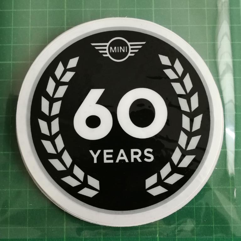MINI MAFIA 60 YEARS ANNIVERSARY MINI BUT MIGHTY . Static Cling Glass ...