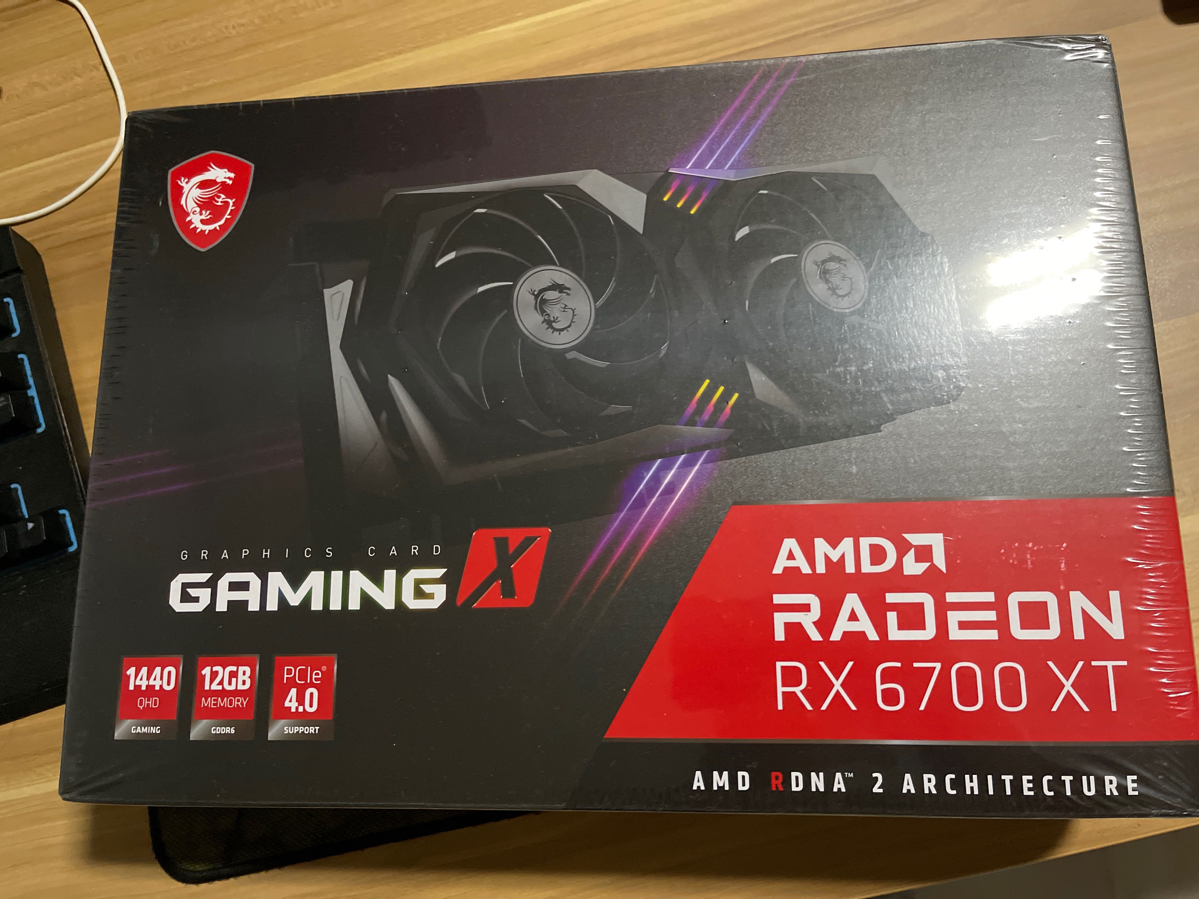 MSI Gaming Radeon RX 6700 XT 192-bit 12GB GDDR6 DP/HDMI Dual Torx 4.0 ...