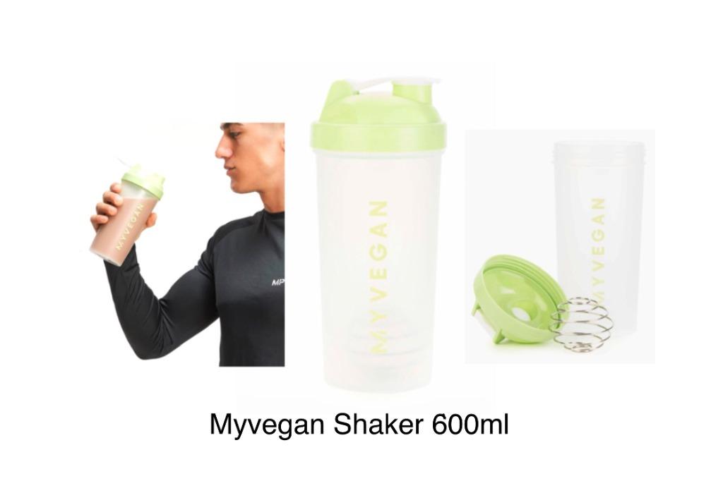 Protein Powder Creatine MyProtein MyVegan Shaker Bottle Pro Metal ...