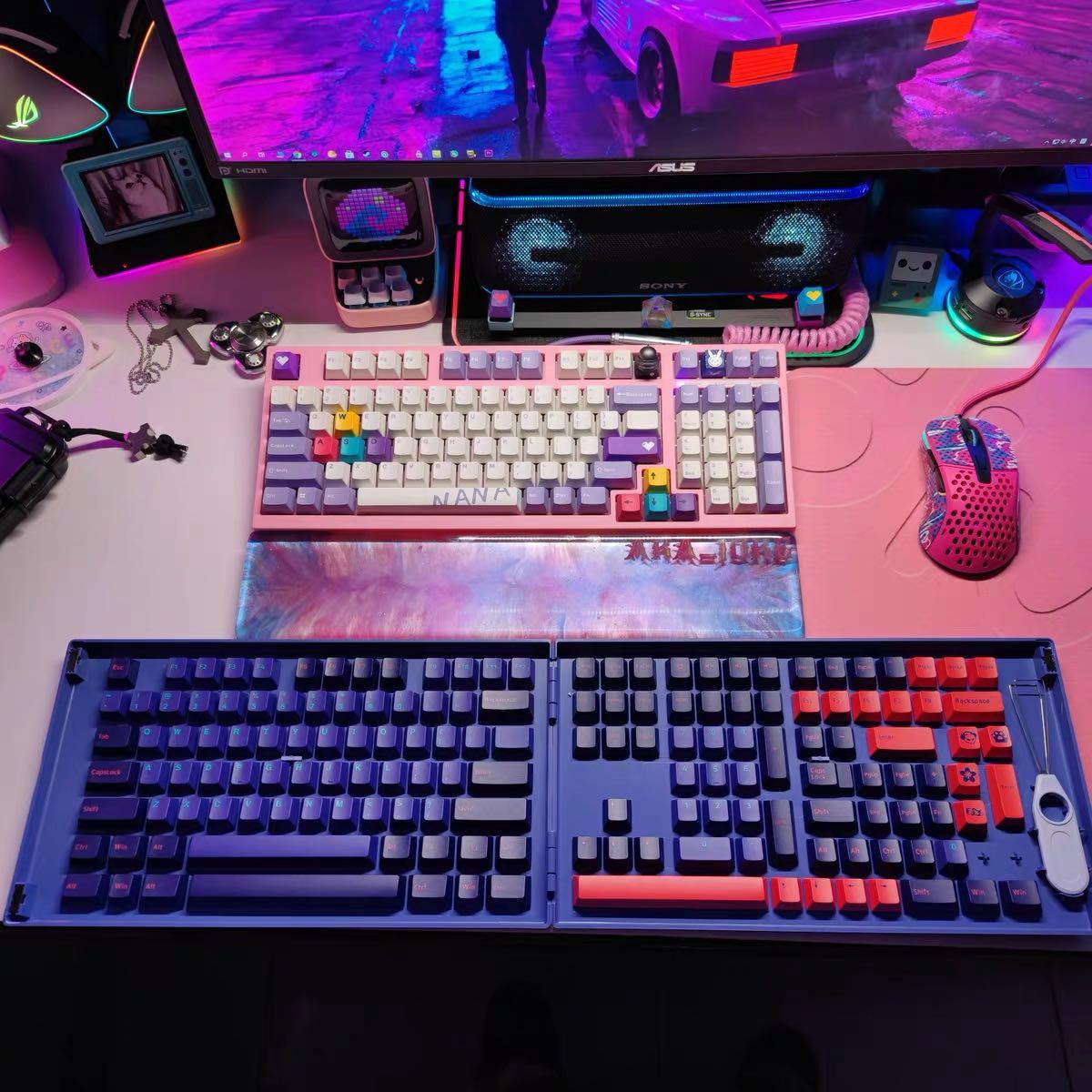 Akko Neon Keycap Set (157-key), Computers & Tech, Parts & Accessories ...