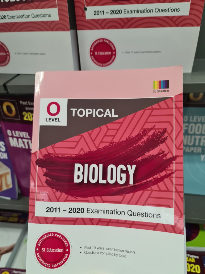 O Level Pure Biology Topical TYS, Hobbies & Toys, Books & Magazines ...