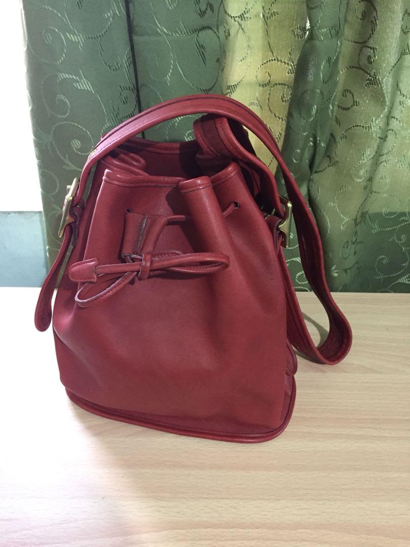 Original vintage Coach bucket bag, Women's Fashion, Bags & Wallets ...