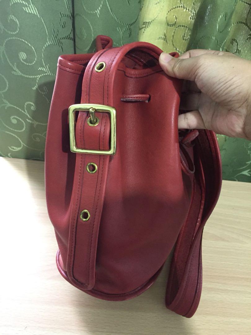 Original vintage Coach bucket bag, Women's Fashion, Bags & Wallets ...