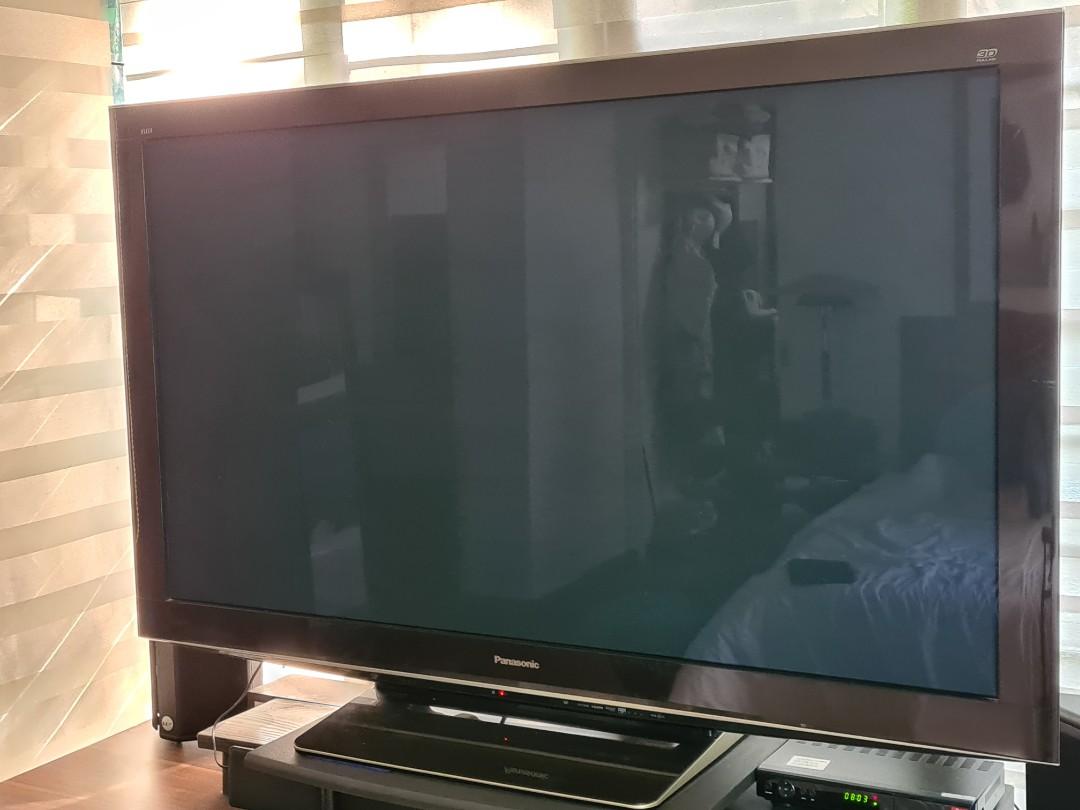 Panasonic 58 inch Plasma TV, TV & Home Appliances, TV & Entertainment ...