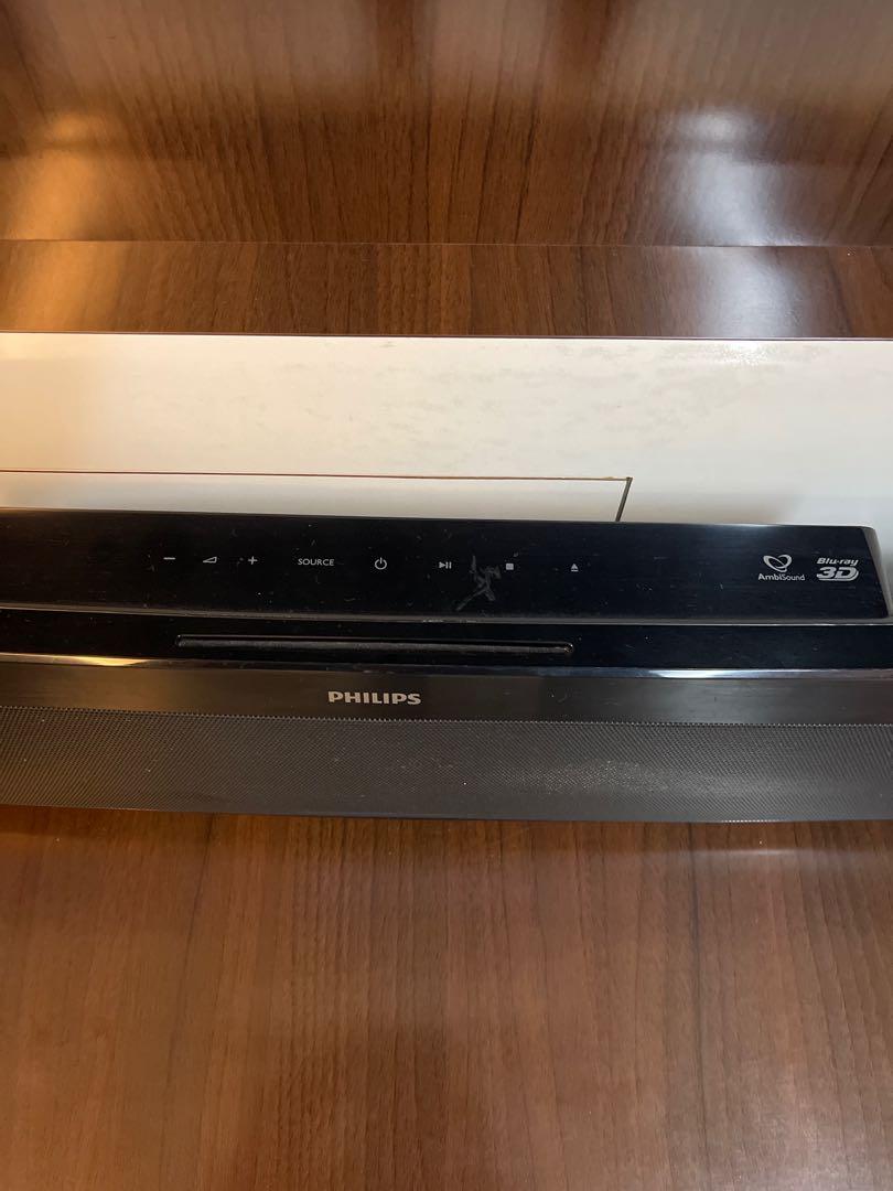 Philips Soundbar with Subwoofer HTB7150, Audio, Soundbars, Speakers & Amplifiers on Carousell