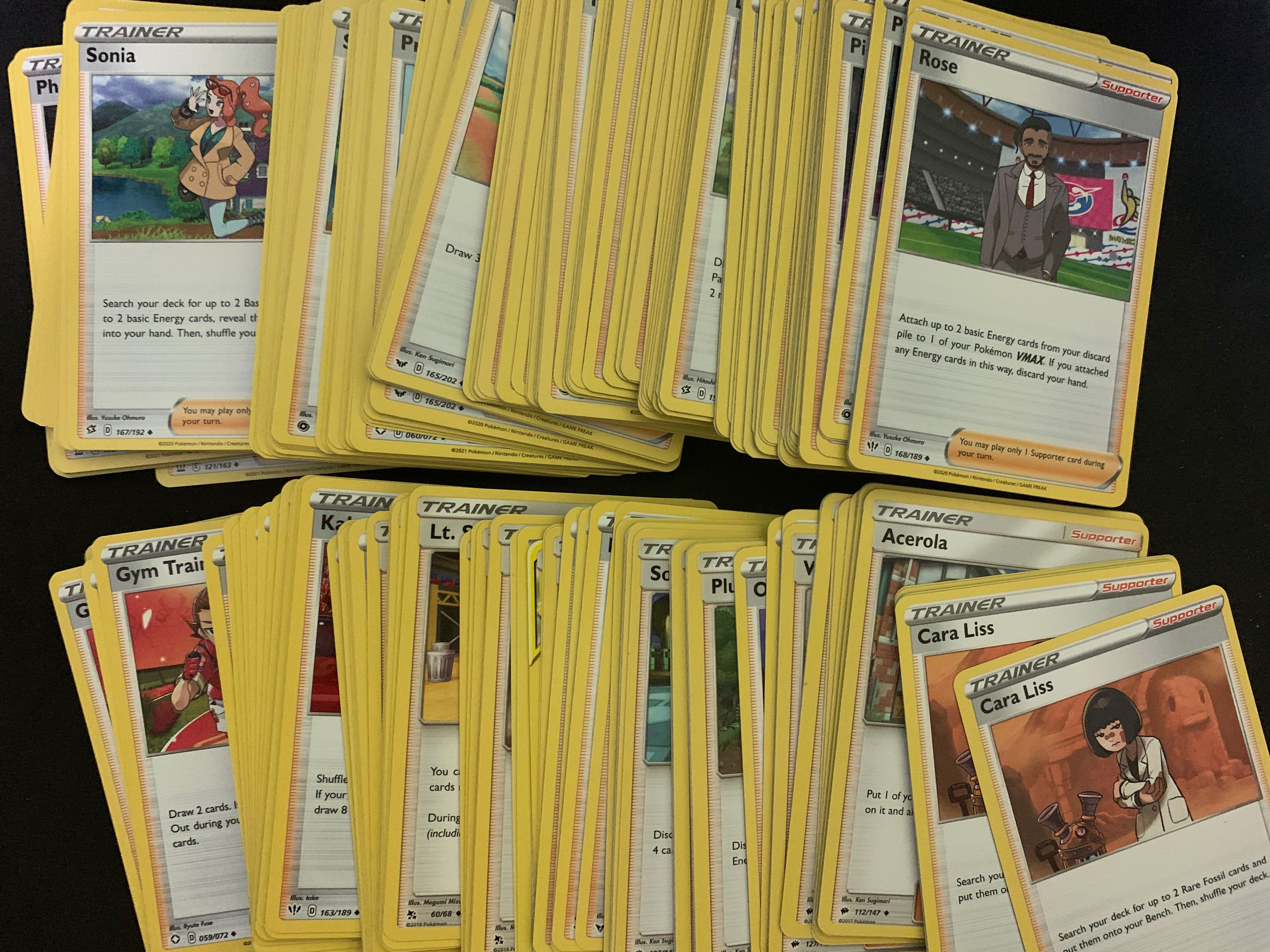Pokemon Trainer Supporter Cards TCG Evolving Skies Chilling Reign ...