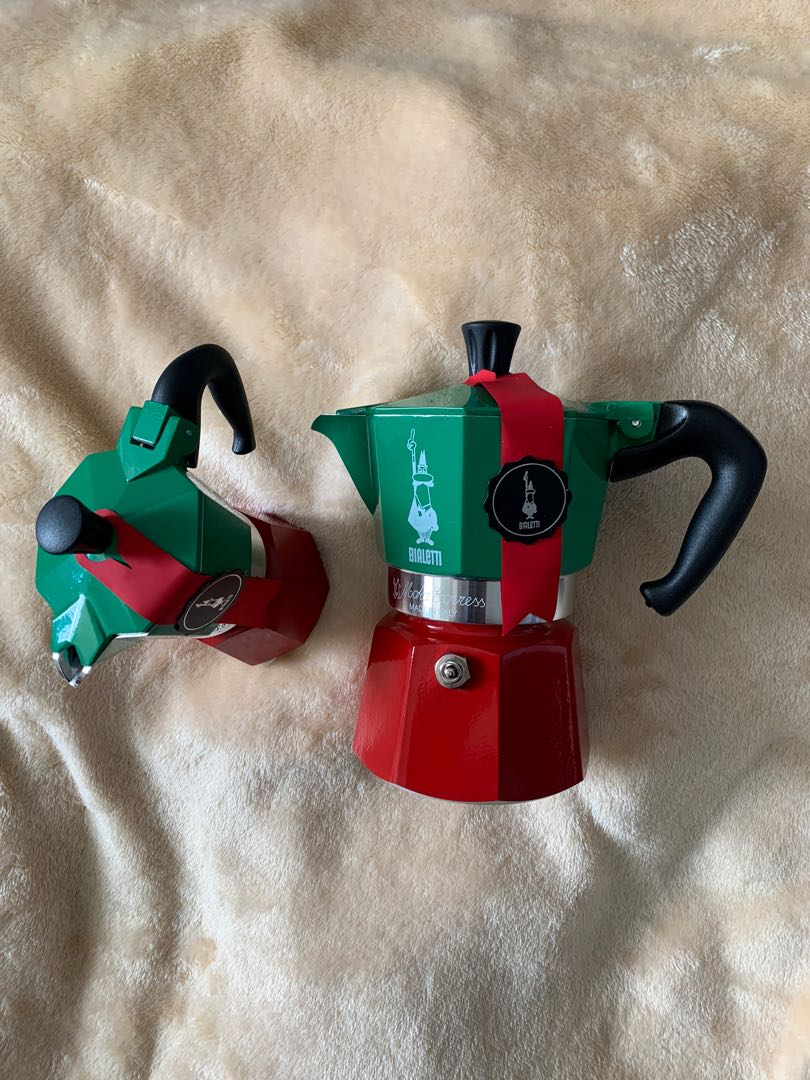 ON HAND Bialetti Tri-color (Italy), TV & Home Appliances, Kitchen ...