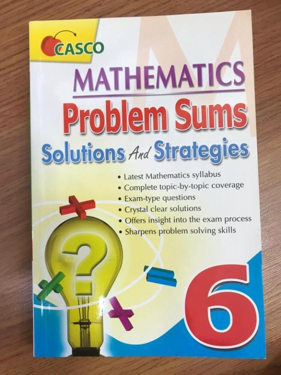 Primary 6 Maths Problem Sums, Hobbies & Toys, Books & Magazines ...