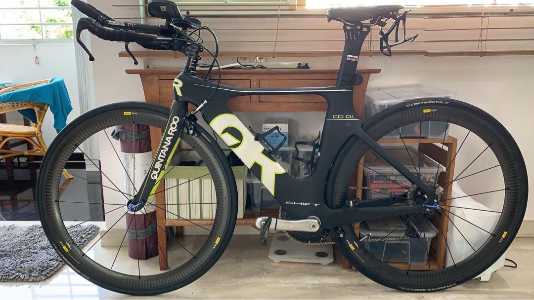 Quintana Roo CD0.1 Di2 Triathlon Bike, Sports Equipment, Bicycles ...
