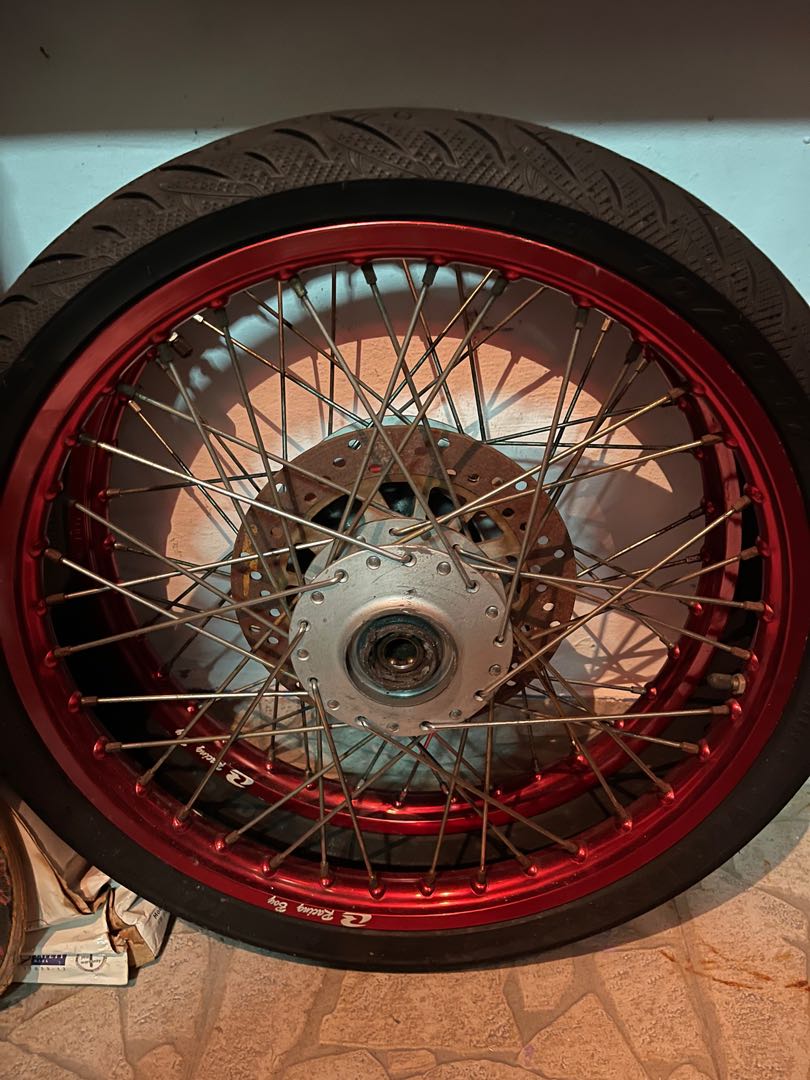 Racing Boy Rims (RCB), Motorcycles, Motorcycle Accessories on Carousell