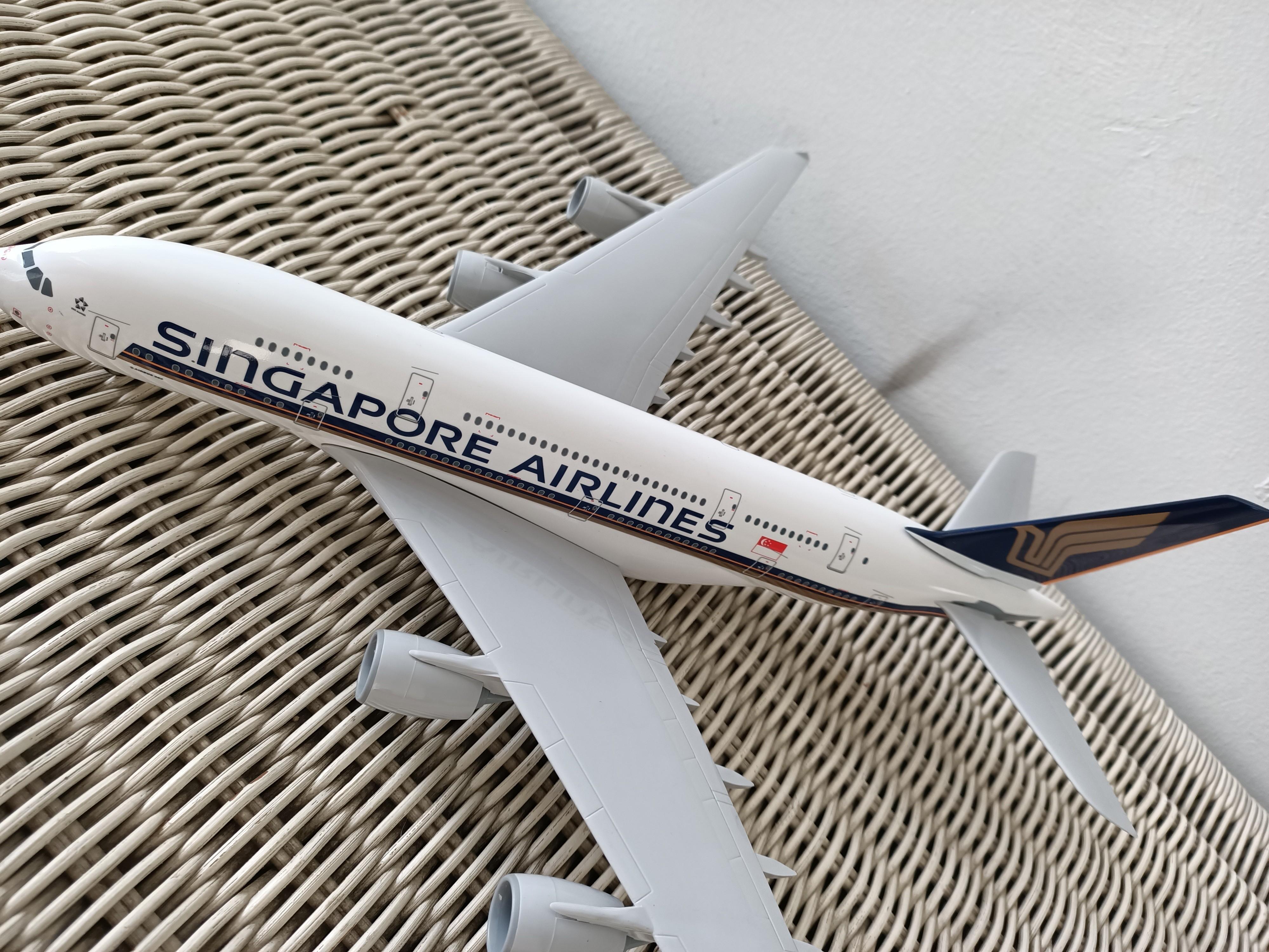 SIA Airbus A380 9V-SKC Resin Model (1/200), Hobbies & Toys, Memorabilia ...