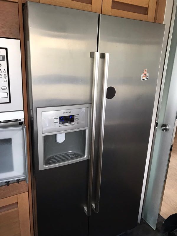 Siemens double door refrigerator, 家庭電器, 廚房電器, 雪櫃及冰櫃 - Carousell