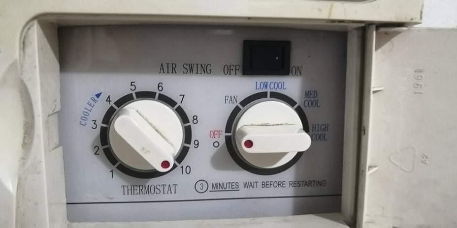 SINGER AIRCON 1.5HP WINDOW TYPE, TV & Home Appliances, Air Conditioning ...