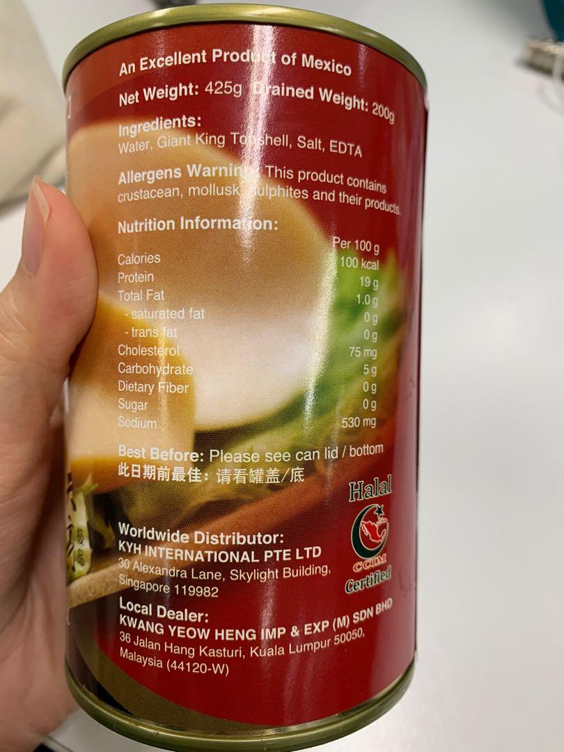 Skylight Golden Giant Topshell, Food & Drinks, Chilled & Frozen Food on ...