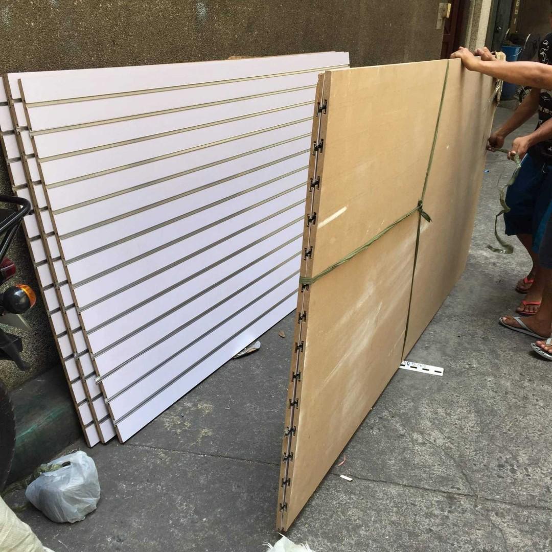 slat wall board, Furniture & Home Living, Office Furniture & Fixtures ...
