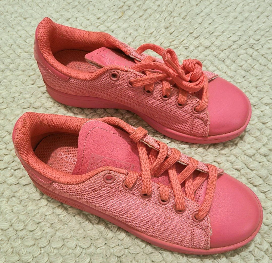 RUSH SALE! Hot Pink Stan Smith Sneakers, Women's Fashion, Footwear ...