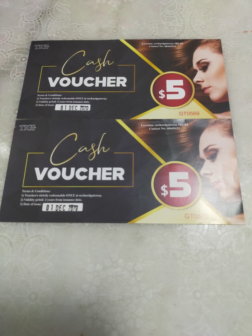 TIGF $10 Voucher, Tickets & Vouchers, Vouchers on Carousell