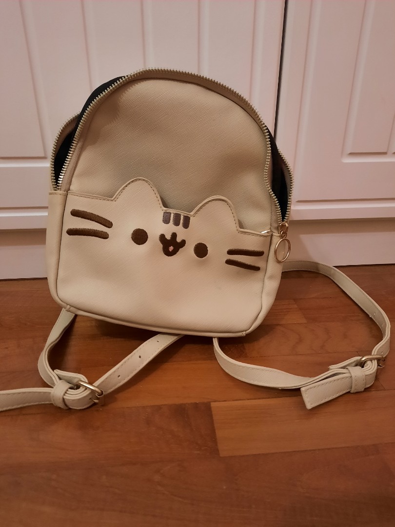 Typo Pusheen mini backpack, Women's Fashion, Bags & Wallets, Backpacks ...