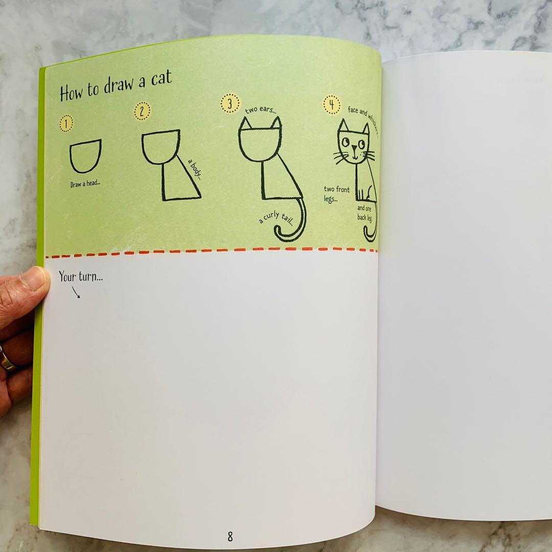 Usborne Step by Step Drawing Guide, Hobbies & Toys, Books & Magazines ...