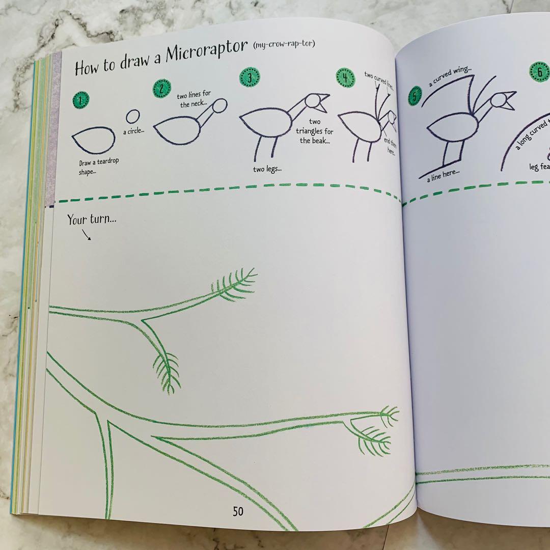 Usborne Step by Step Drawing Guide, Hobbies & Toys, Books & Magazines ...