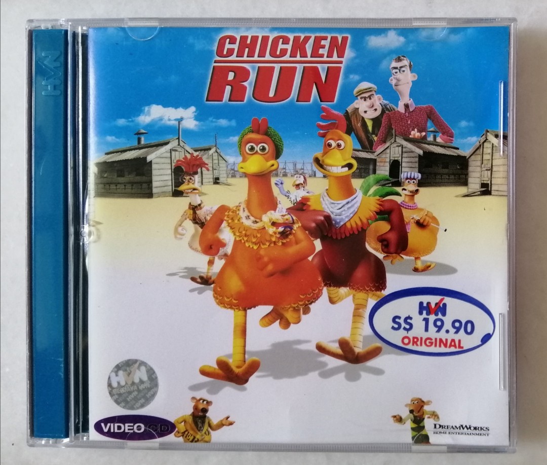 VCD - CHICKEN RUN (2000), Hobbies & Toys, Music & Media, CDs & DVDs on ...