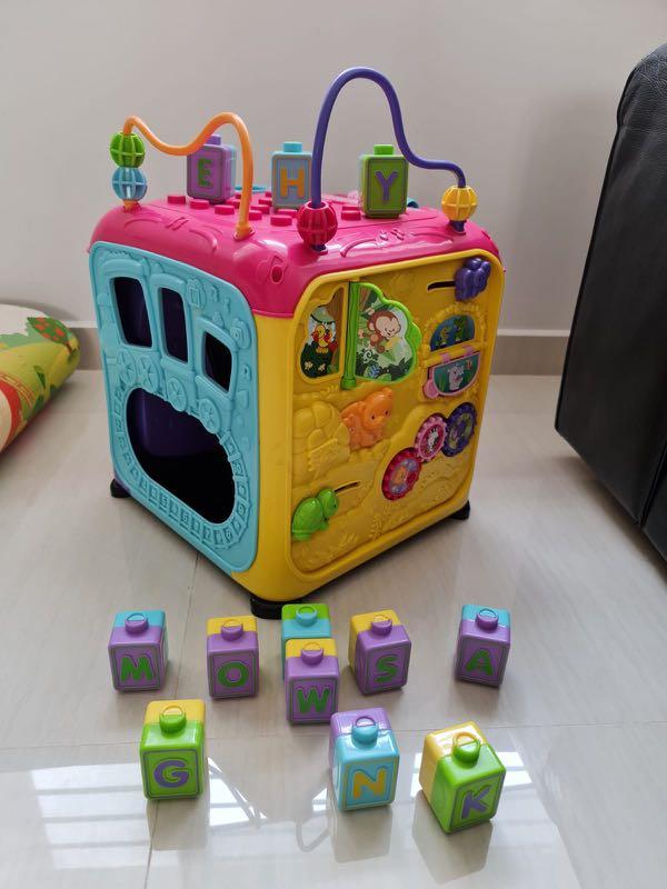 Vtech Ultimate Activity Cube, Babies & Kids, Infant Playtime on Carousell