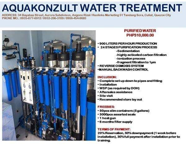 WATER REFILLING STATION PACKAGES, Commercial & Industrial, Industrial ...