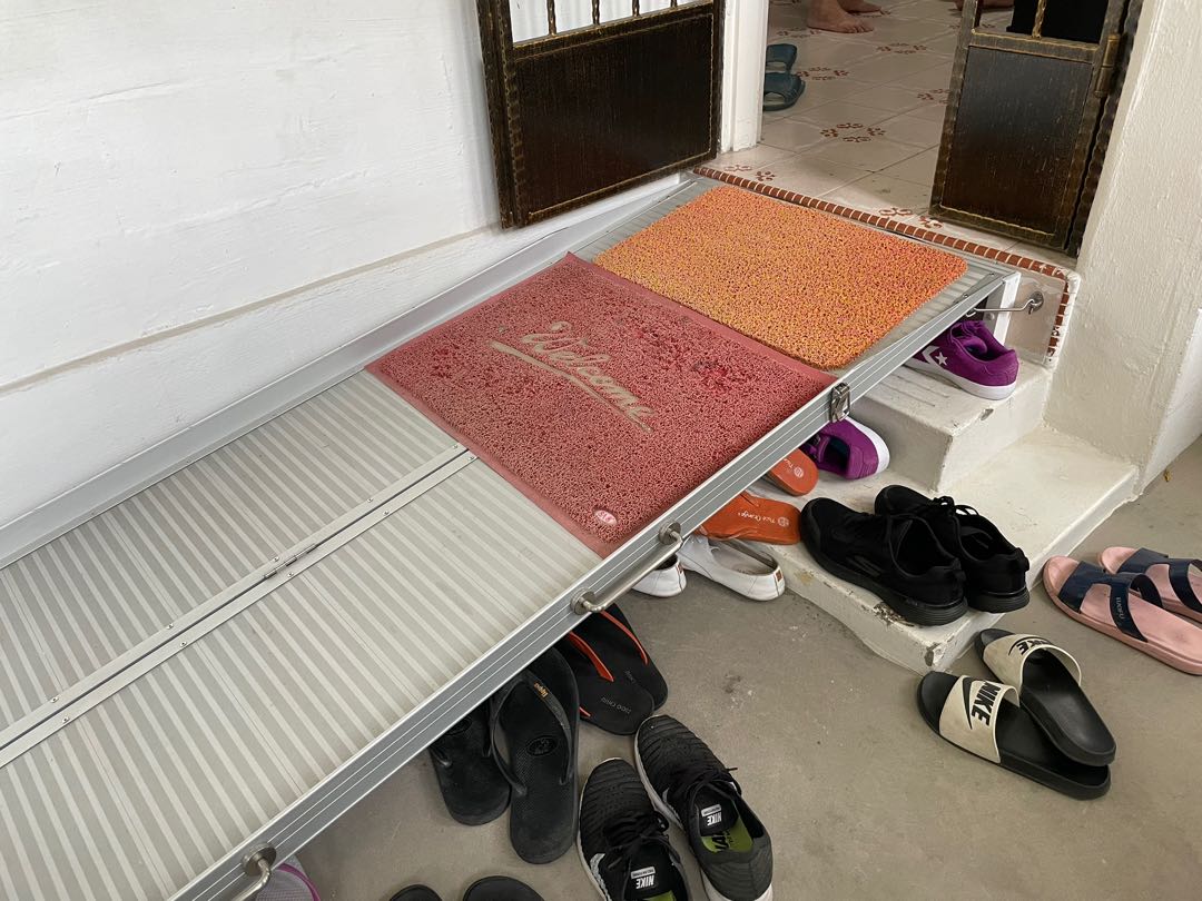 Wheelchair Ramp for HDB, Health & Nutrition, Assistive & Rehabilatory ...