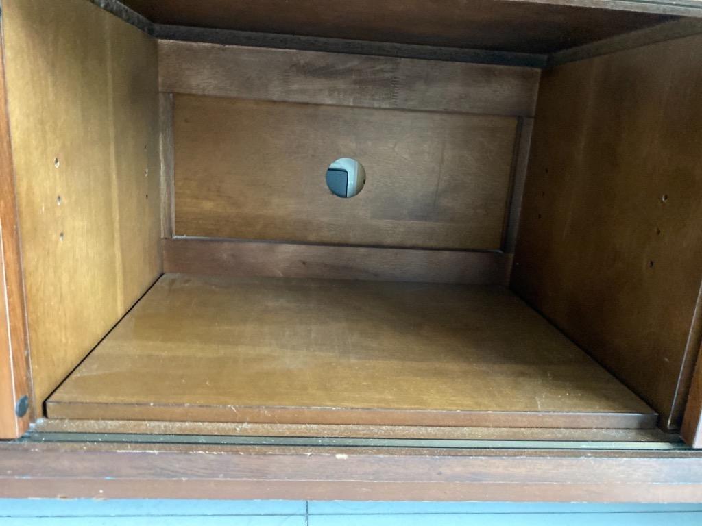 Wood TV bench, Furniture & Home Living, Furniture, TV Consoles on Carousell