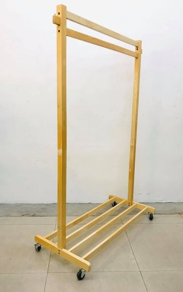 Wooden hanger rack, Furniture & Home Living, Furniture, Other Home ...