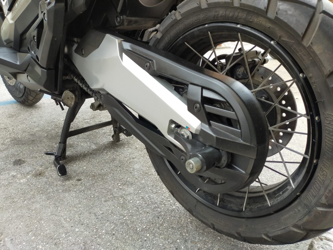 xadv x adv x-adv 750 Stock Chain guard, Motorcycles, Motorcycle ...