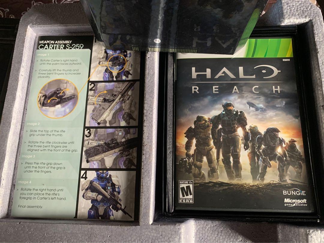 XBox Halo Reach Legendary Edition (complete), Video Gaming, Video Games ...
