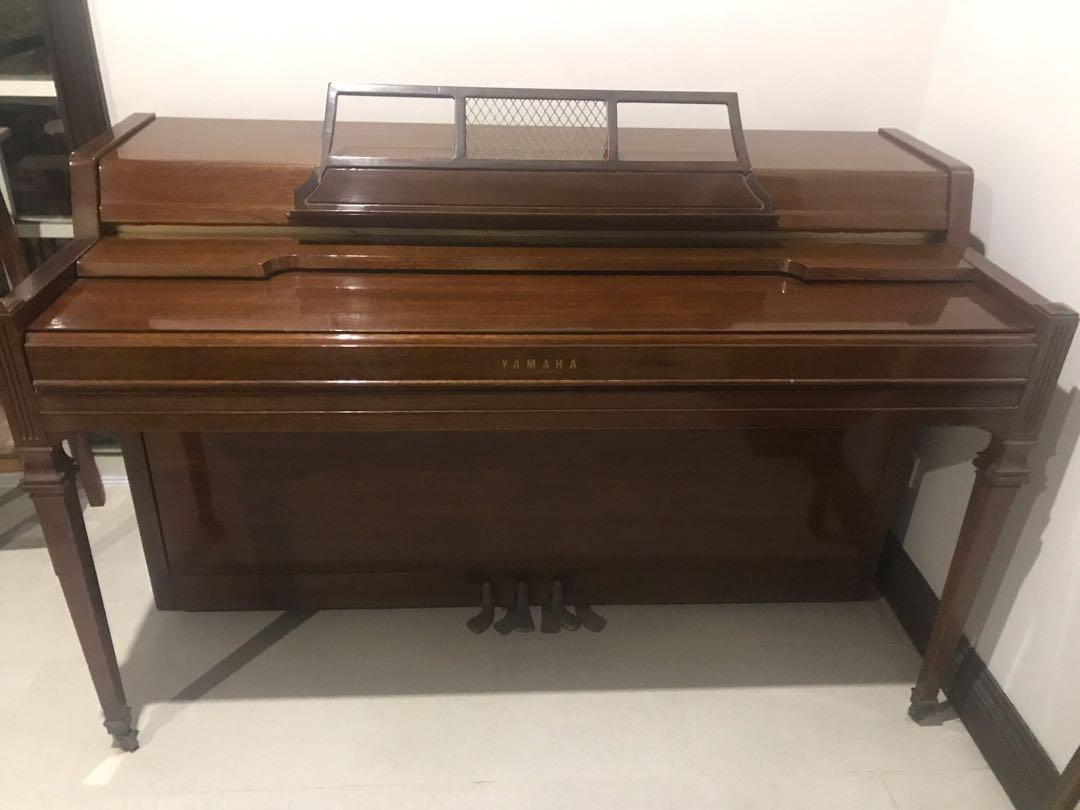 Yamaha Spinet Piano - Vintage Classic!, Hobbies & Toys, Music & Media ...
