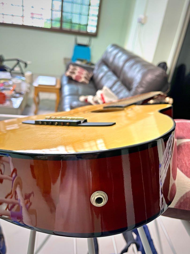 38” Acoustic Guitar ( Electro plug-in ), Hobbies & Toys, Music & Media ...