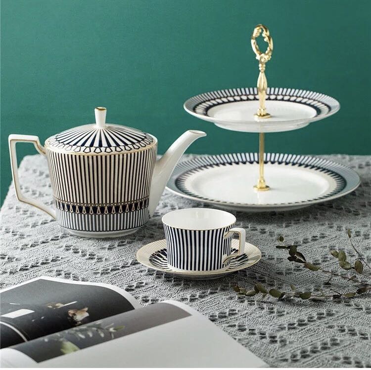 Afternoon High Tea Set, Furniture & Home Living, Kitchenware ...