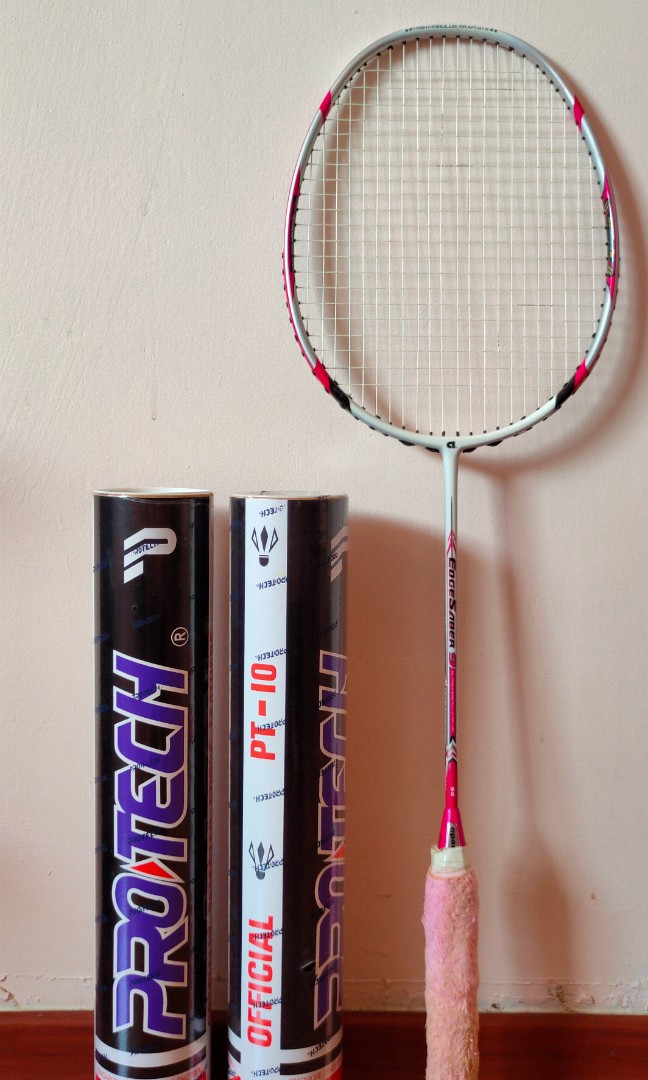 APACS Racket + Protech PT-10, Sports Equipment, Sports & Games, Racket ...