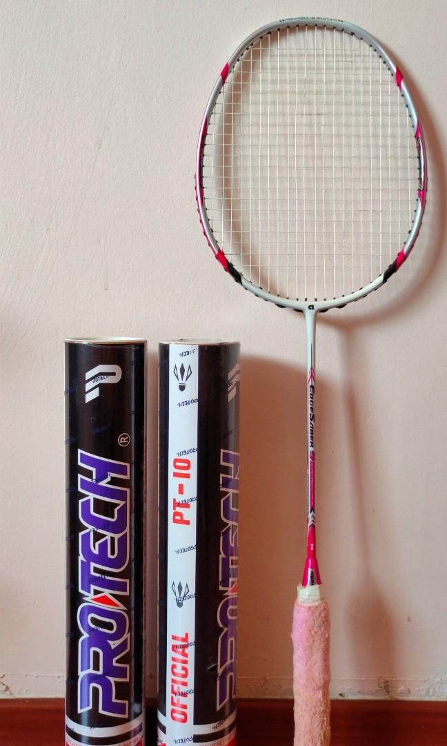 APACS Racket + Protech PT-10, Sports Equipment, Sports & Games, Racket ...
