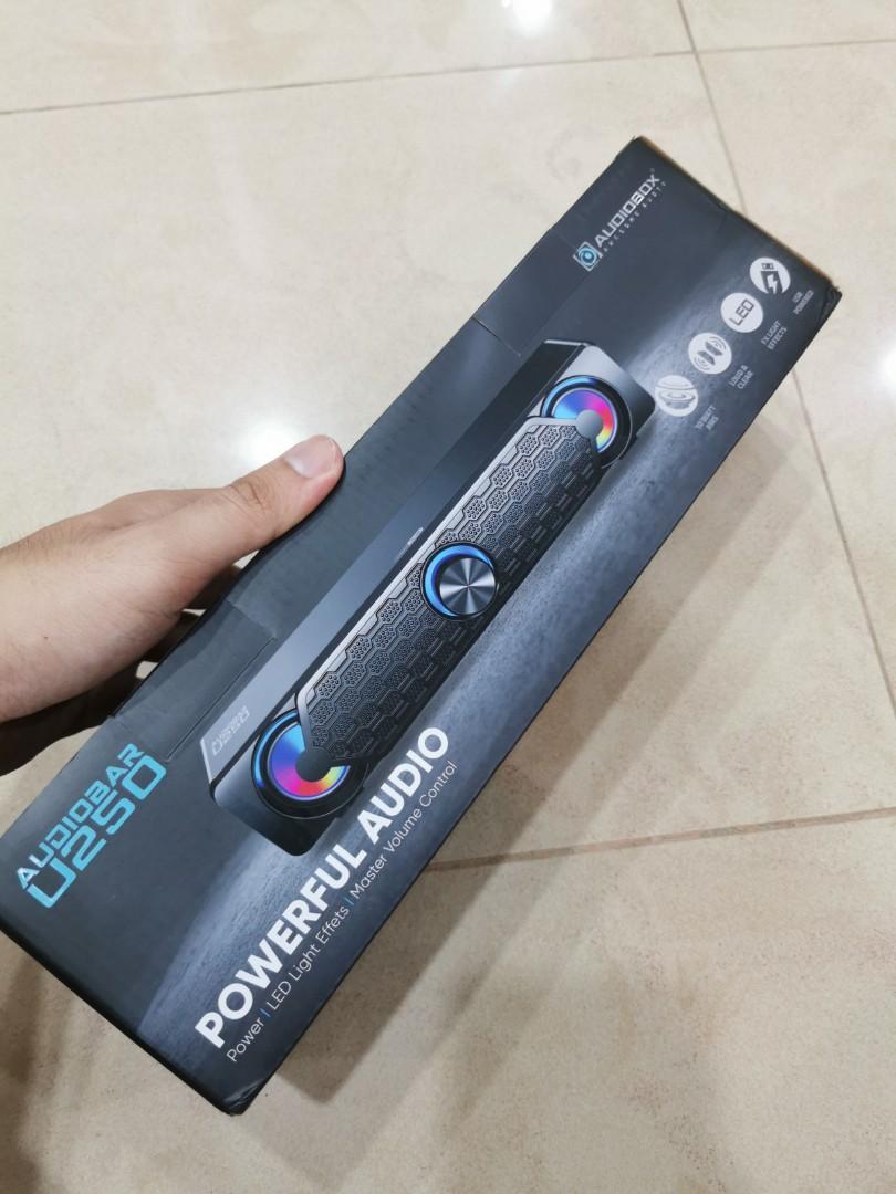 Audiobox LED Soundbar, Audio, Soundbars, Speakers & Amplifiers on Carousell