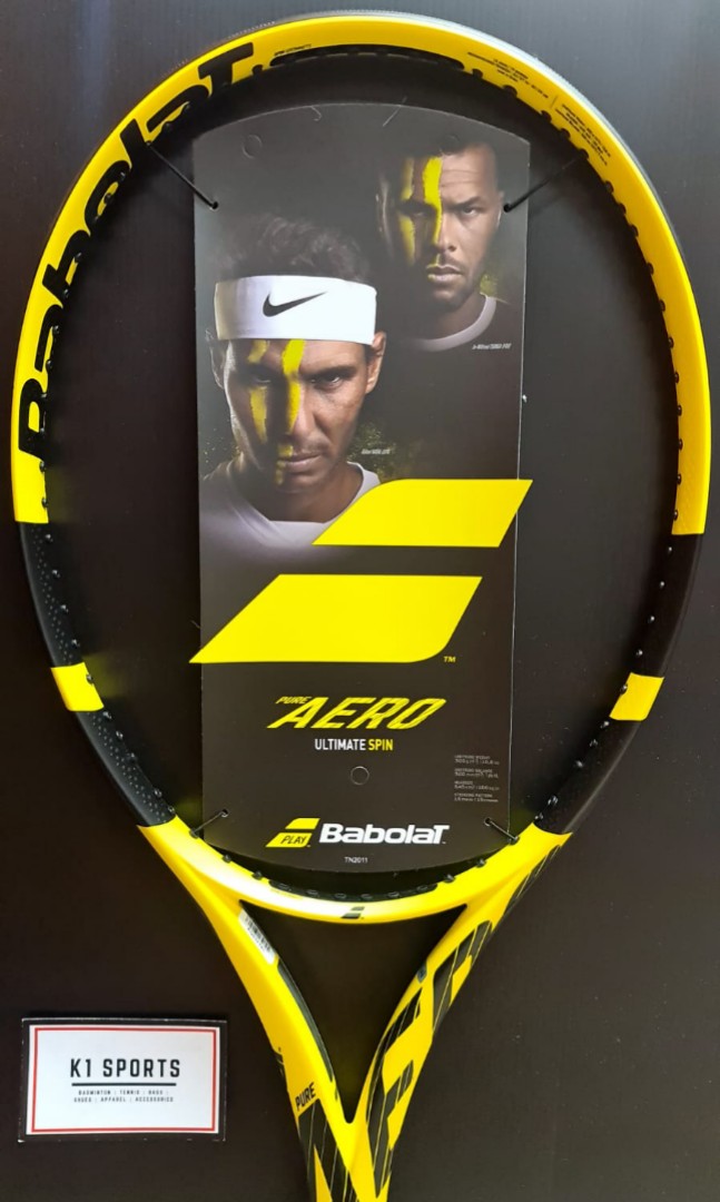 Babolat Tennis Pure Aero Plus, Sports Equipment, Sports & Games, Racket ...