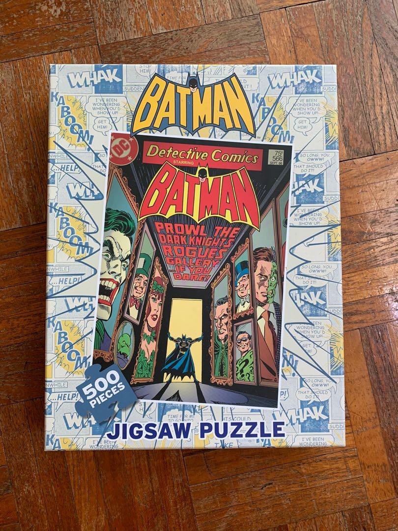 Batman comics jigsaw puzzle, Hobbies & Toys, Toys & Games on Carousell