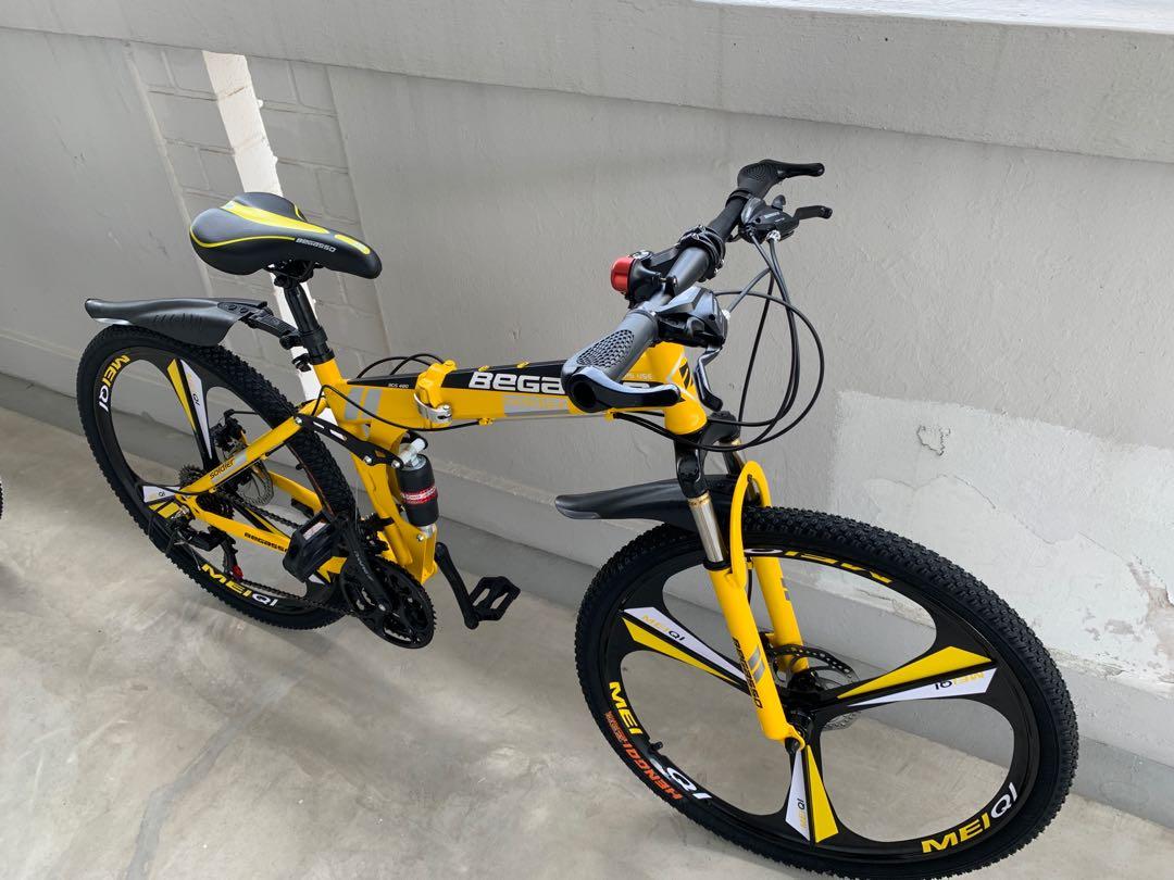 Begasso Foldable Mountain Bike 26” 24 speed, Sports Equipment, Bicycles ...